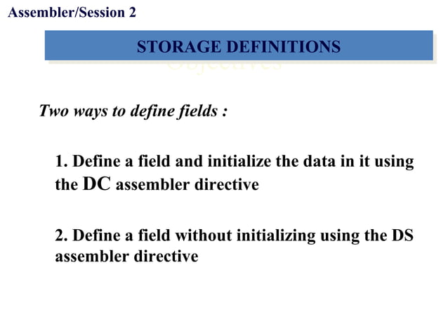 Assembler Language Tutorial For Mainframe Programmers Ppt