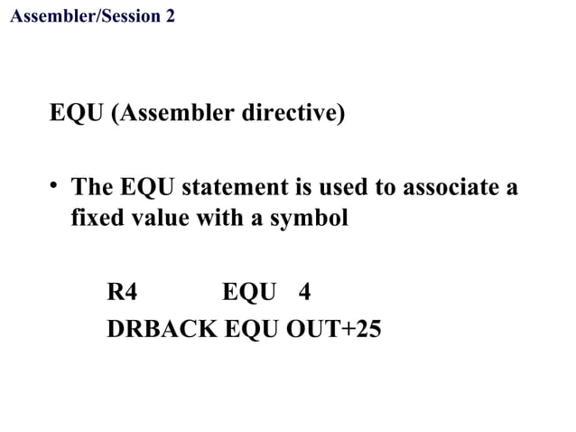 Assembler Language Tutorial for Mainframe Programmers | PPT ...