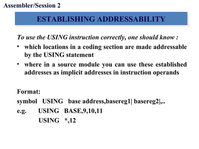 Assembler Language Tutorial for Mainframe Programmers | PPT | Programming Languages | Computing