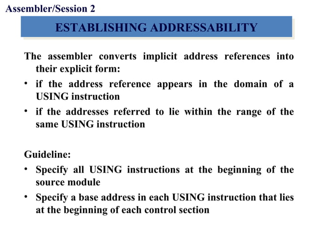 Assembler Language Tutorial for Mainframe Programmers | PPT ...