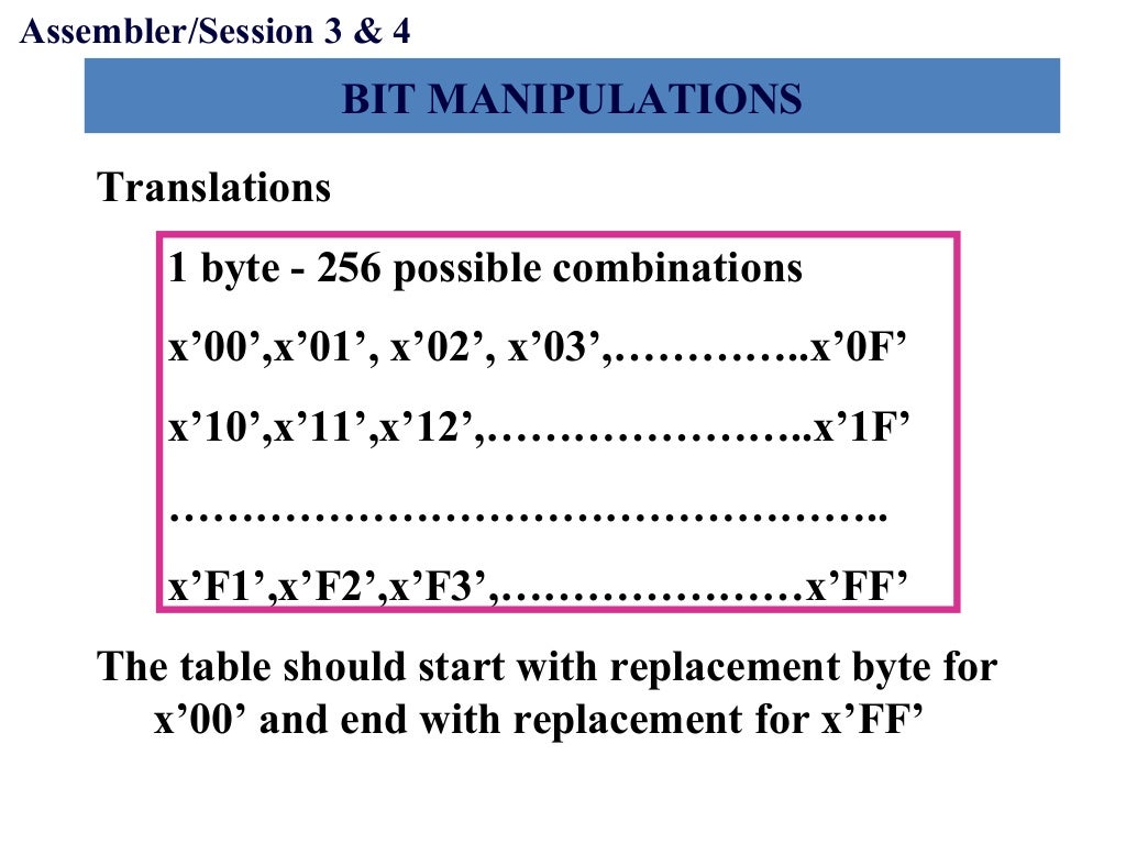 Assembler Language Tutorial For Mainframe Programmers