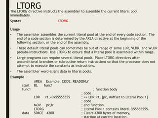ASSEMBLER KEY DIRECTIVES AND INSTRUCTIONS | PPTX