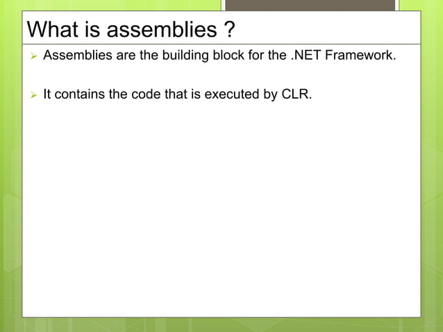 assemblies and its types in the computer system | PPT