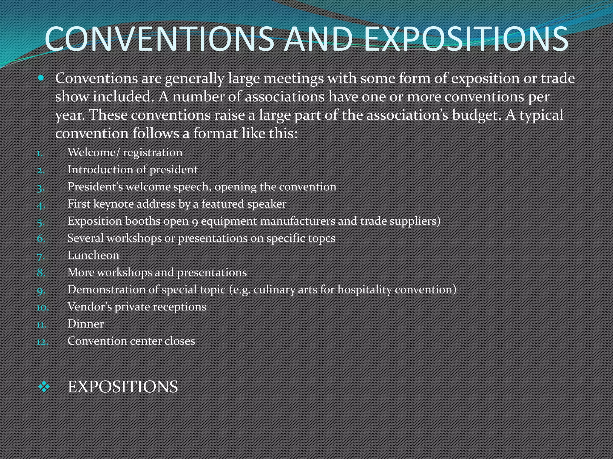 Assemblies and event management | PPTX