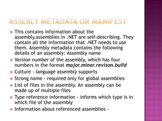 Assemblies in asp | PPT