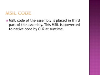 Assemblies in asp | PPT