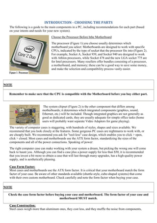Assembling a computer | PDF