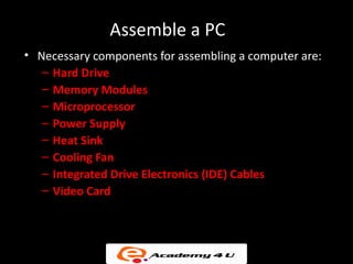 Assembling and deassembling | PPT