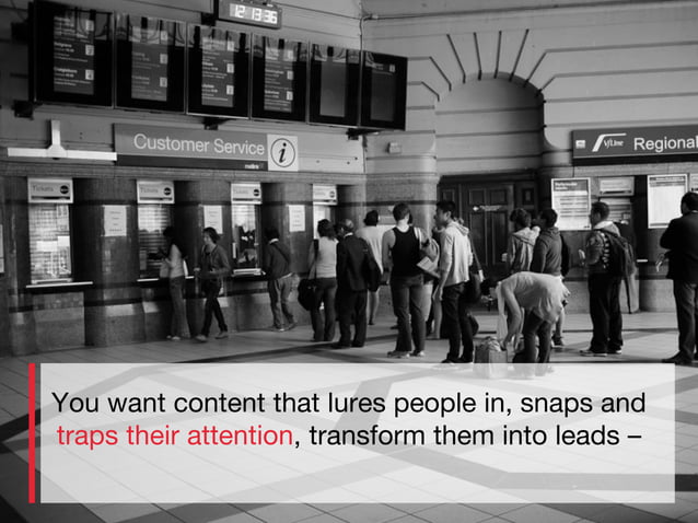 Assembling Booby Trap Content Audience (Public) | PPT