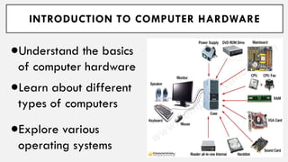 Assembling Computer Hardware (10. GRADE 10 TLE | PPTX