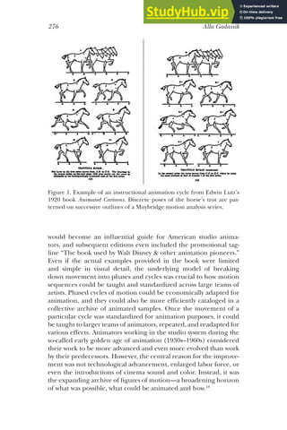 Assembling Movement Scientific Motion Analysis And Studio Animation ...