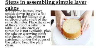 ASSEMBLING SLICE bread and pastryppt ppt | PPTX