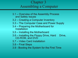 Assembling the computer | PPT