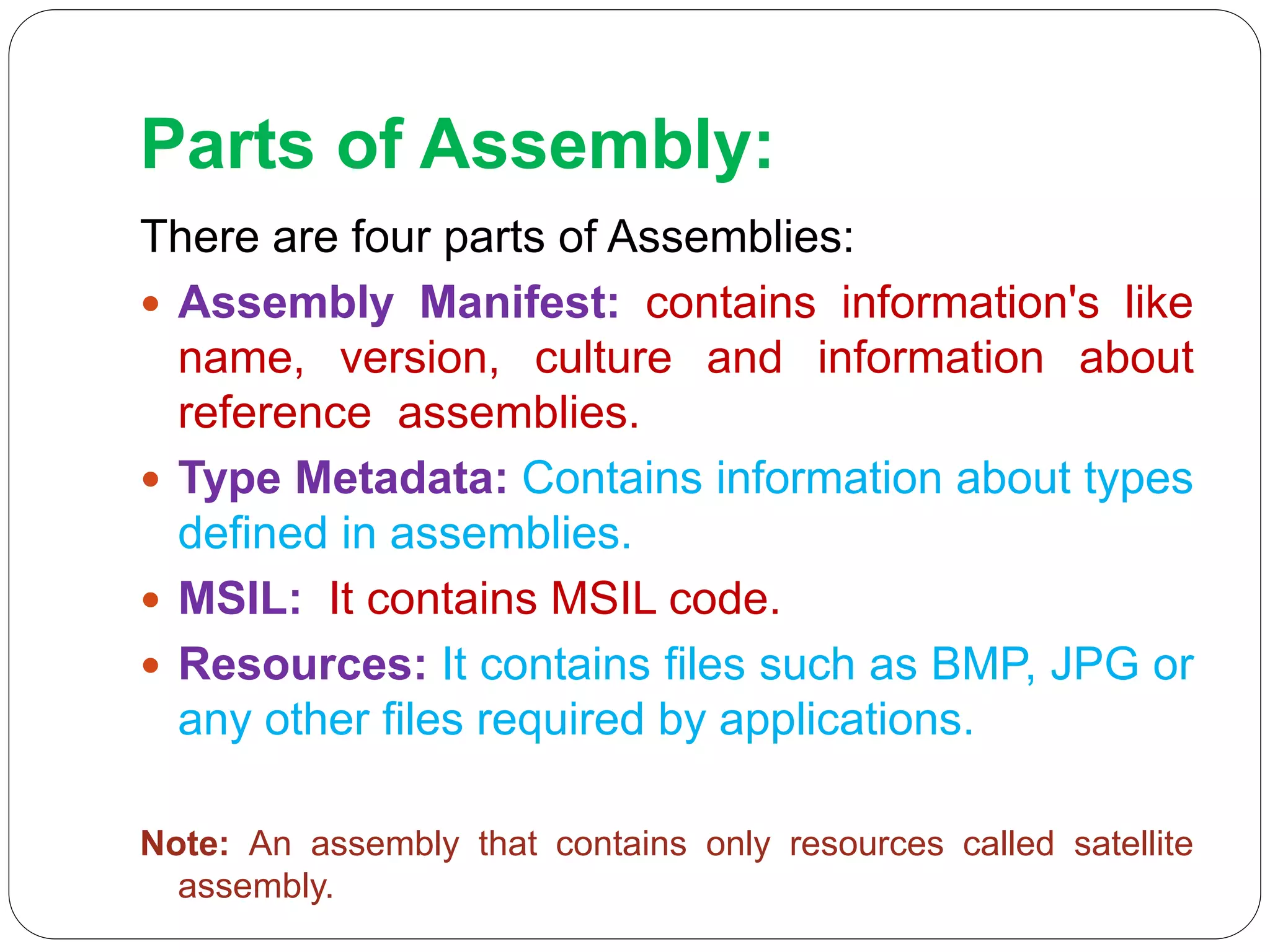 Assembly | PPTX