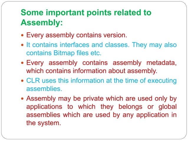 Assembly | PPTX | Operating Systems | Computer Software and Applications