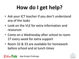 Dame Elizabeth Cadbury Year 8 ICT Homework Project | PPT
