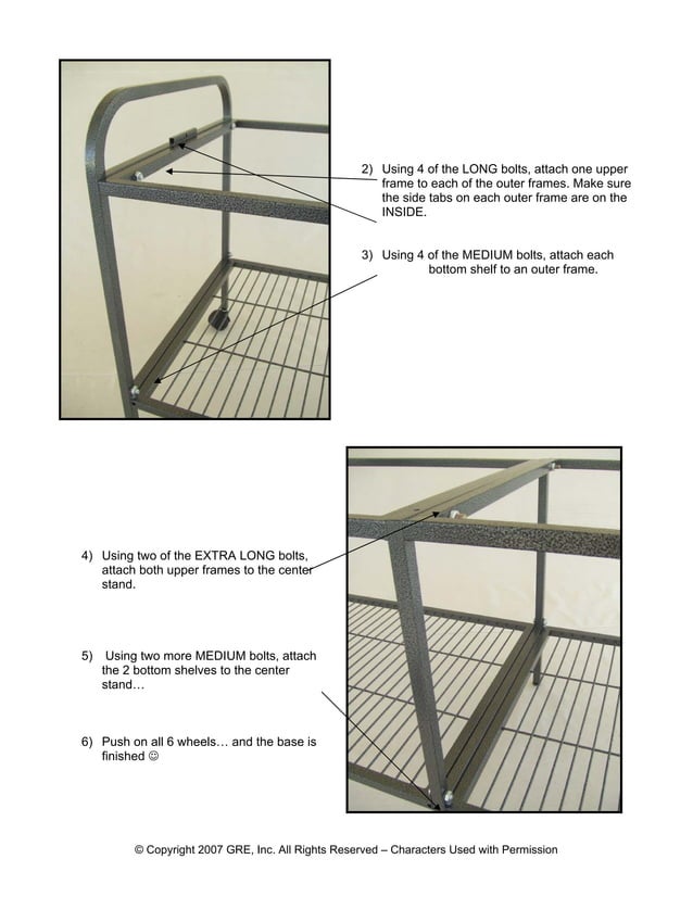 Assembly instructions-double-cage | PDF | Birds | Pets