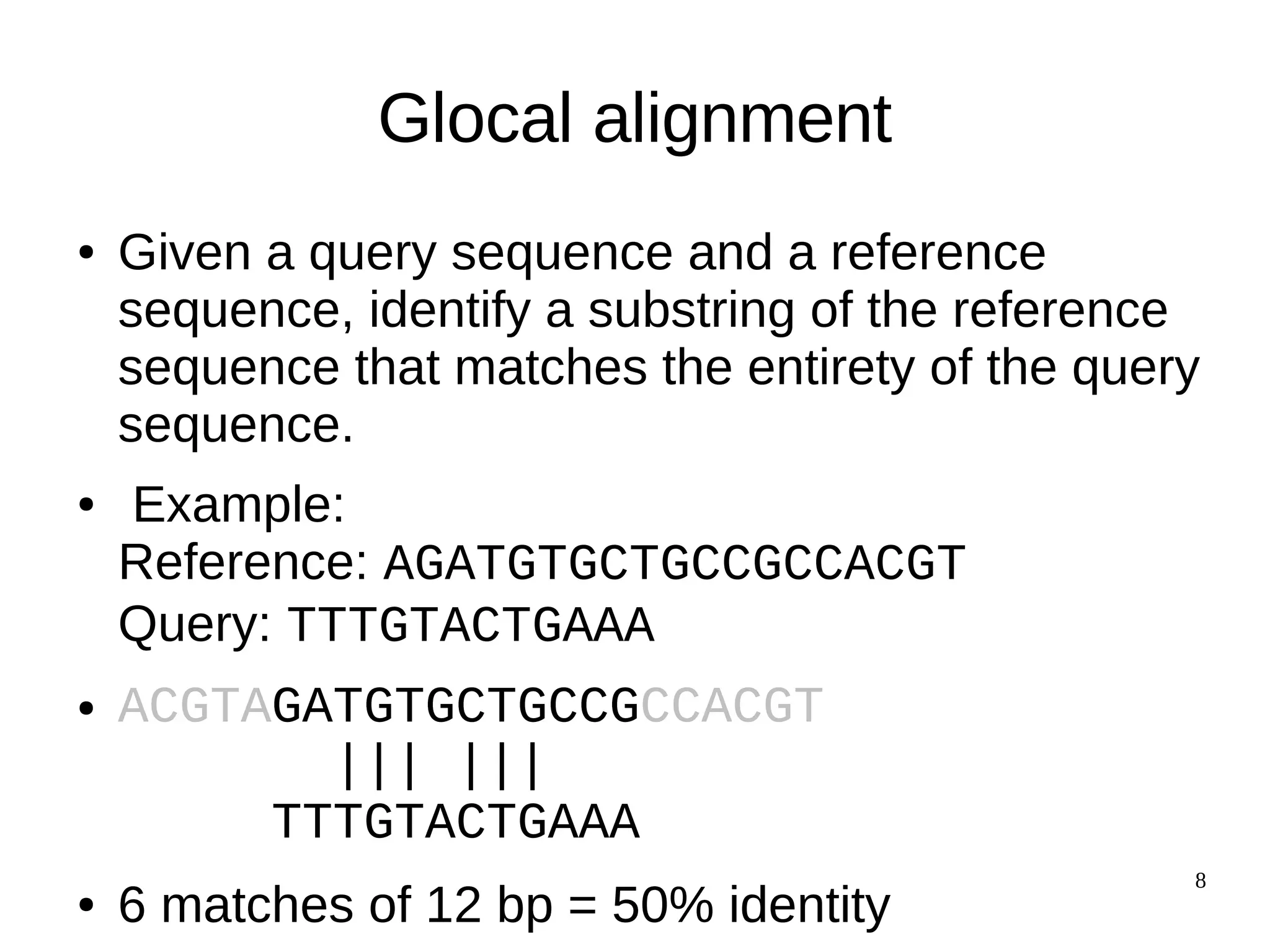 Sequencing, Alignment and Assembly | PPT