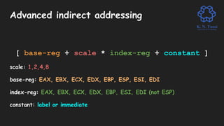 Introduction to 8086 Assembly language & arrays | PDF