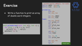 Introduction to 8086 Assembly language & arrays | PDF