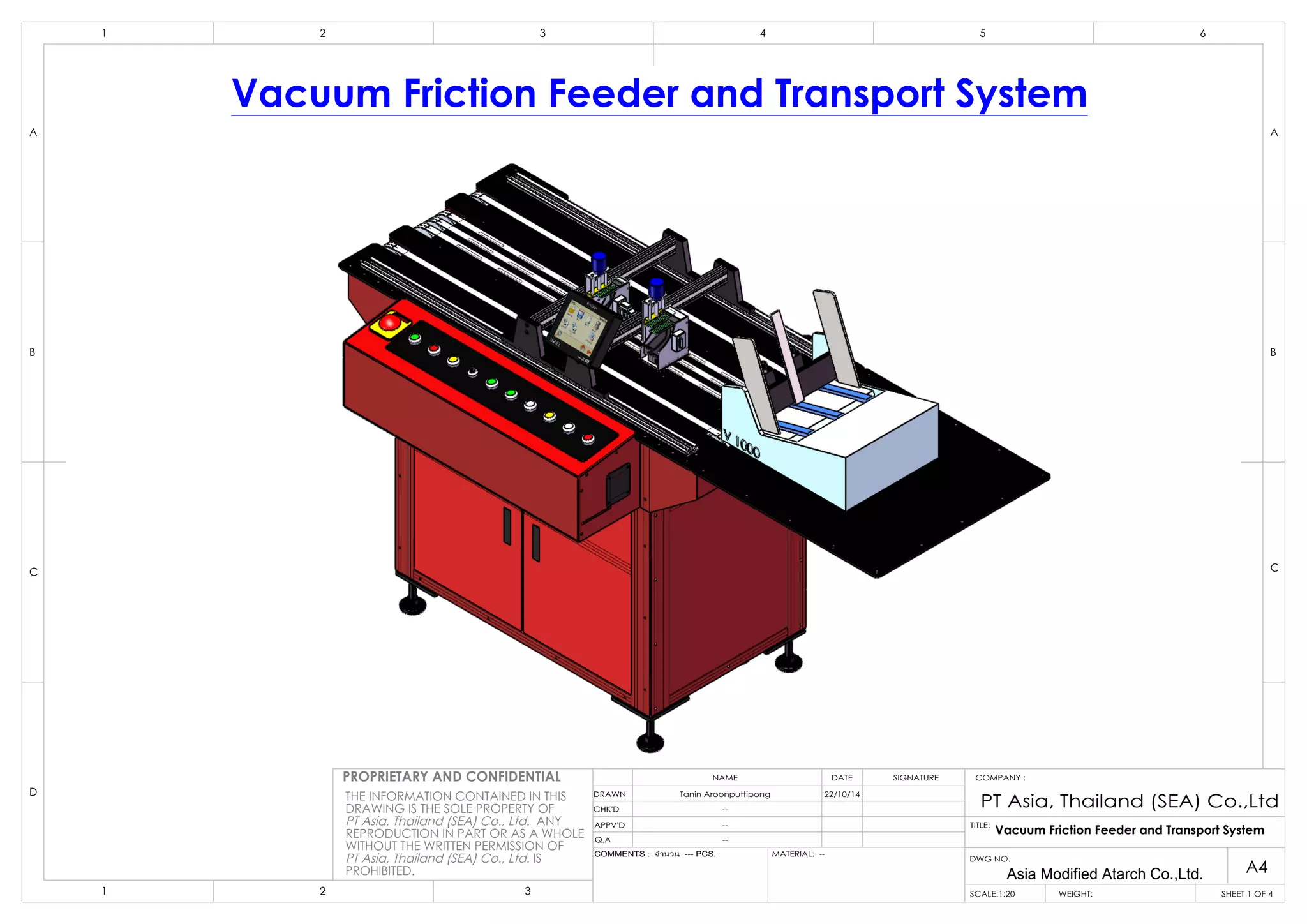 PT Asia vacuum friction feeder and transport system | PDF