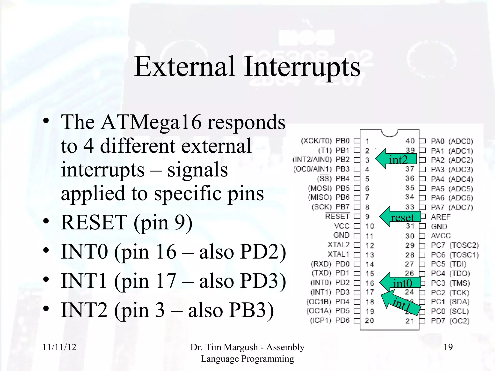 Assembly10 interrupts | PPT