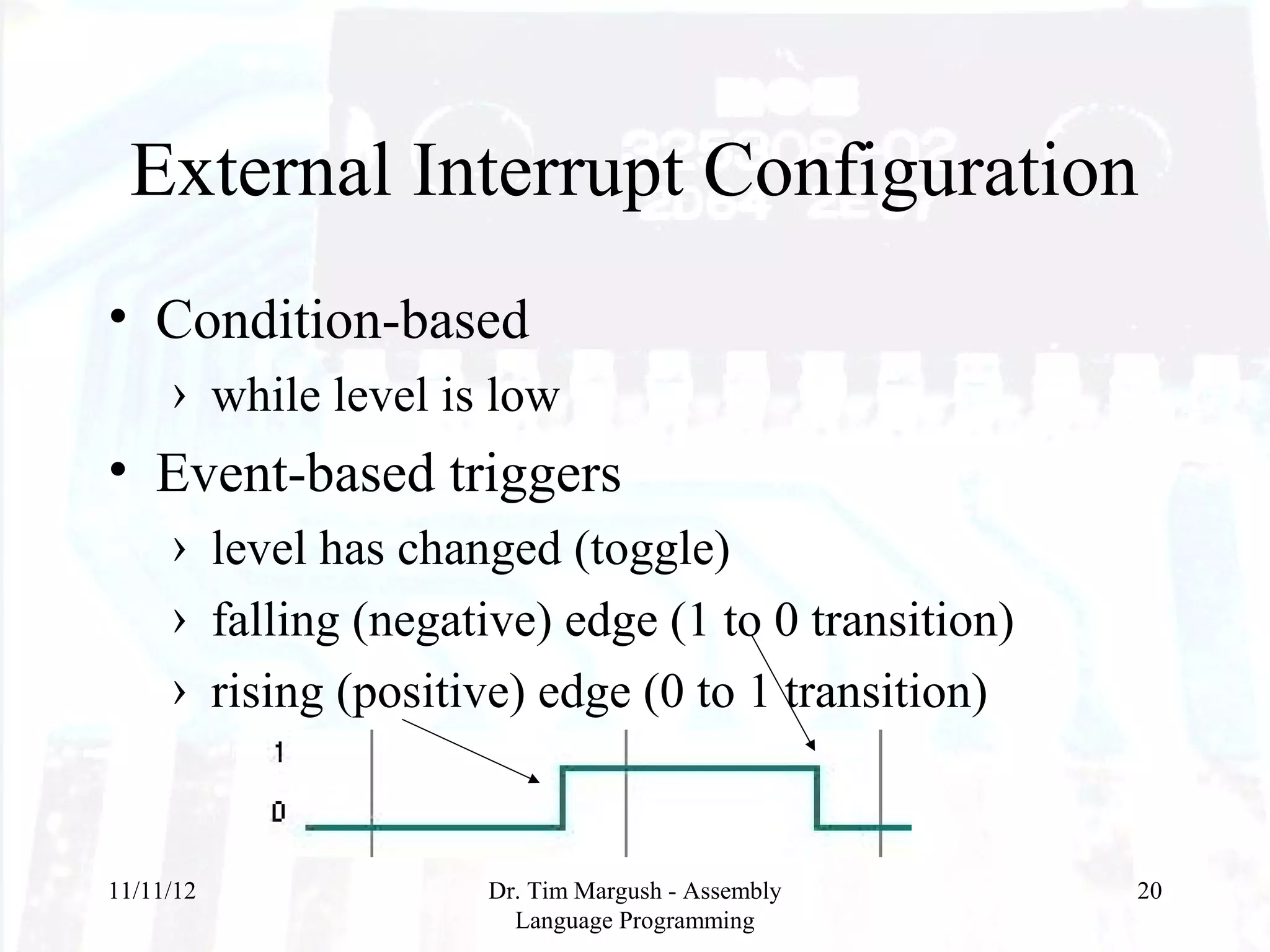 Assembly10 interrupts | PPT