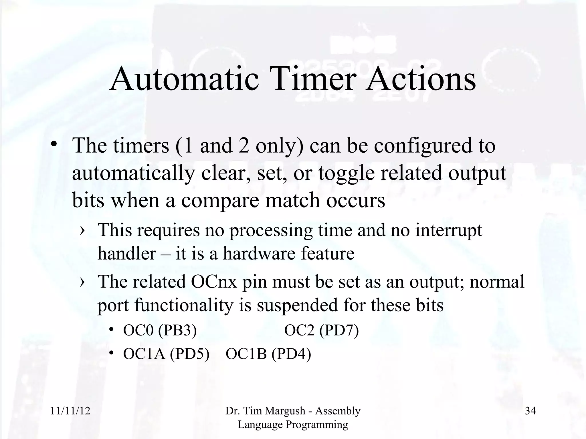 Assembly10 interrupts | PPT