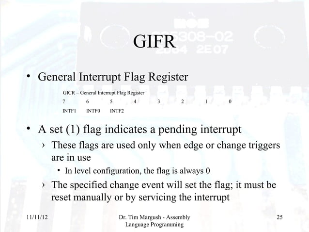 Assembly10 interrupts | PPT | Operating Systems | Computer Software and Applications
