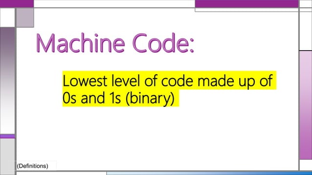 Assembly and Machine Code | PPTX