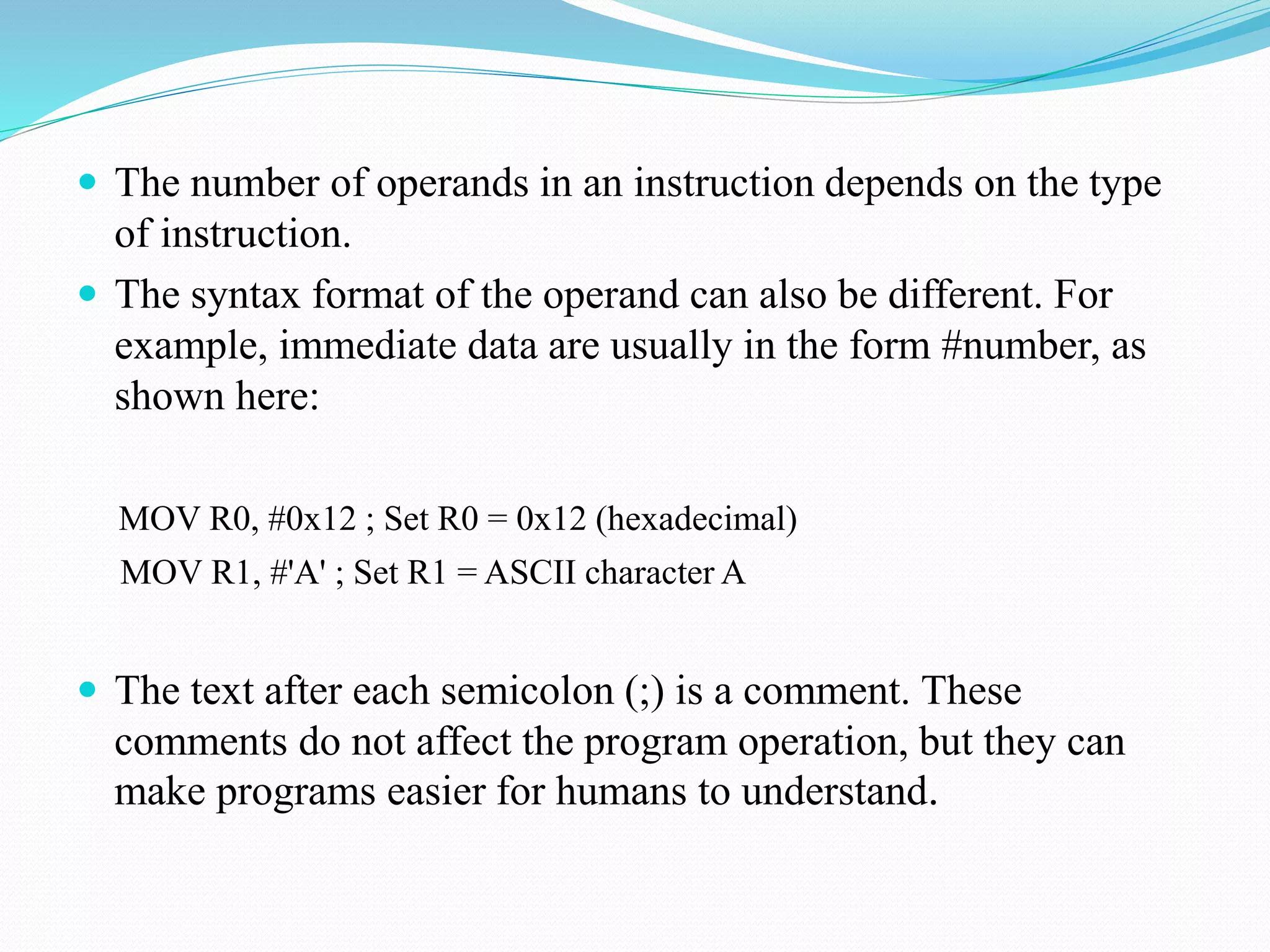 Assembly basics | PPTX