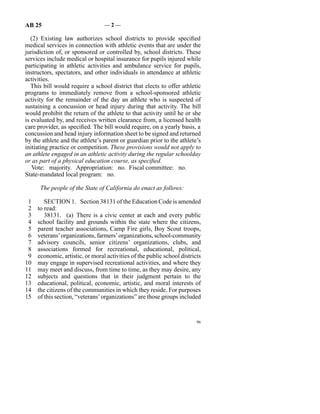 Assembly bill 25 hayashi | PDF | Law