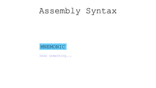 Assembly class | PPT