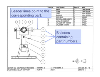 Assembly drawing | PDF