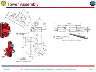 Assembly drawing exercises | PPT