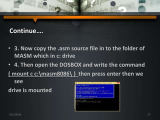 Assembly final 2 | PPT