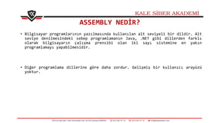 Assembly for Hackers | PPTX