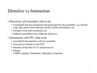 Assembly fundamentals | PPTX