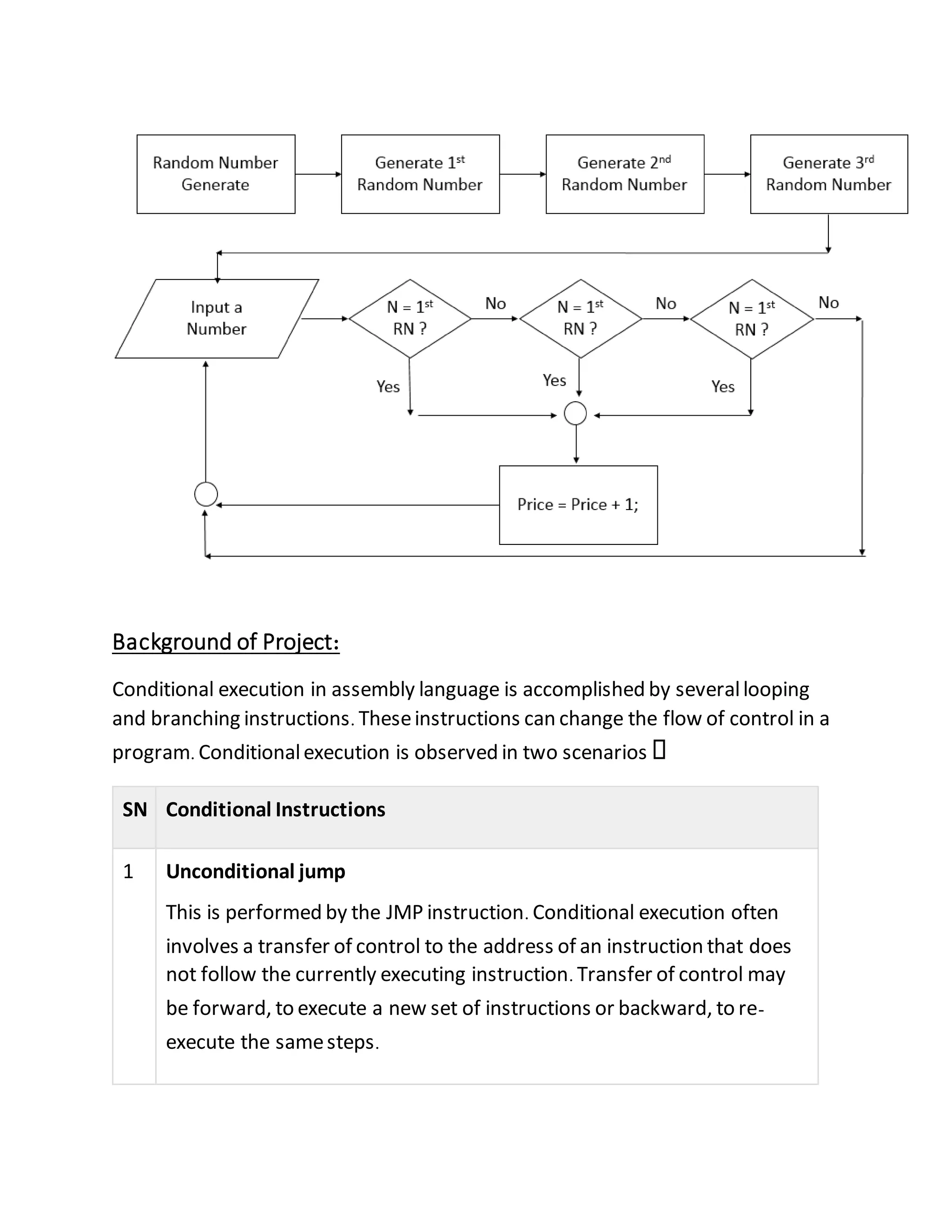 Tricky math puzzle project report | DOCX