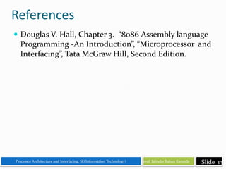 Assembly language | PPTX
