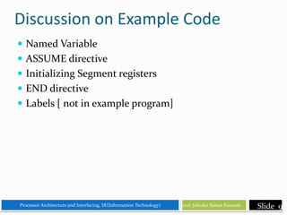 Assembly language | PPTX