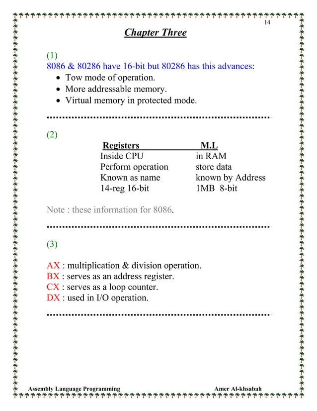Assembly language (coal) | PDF