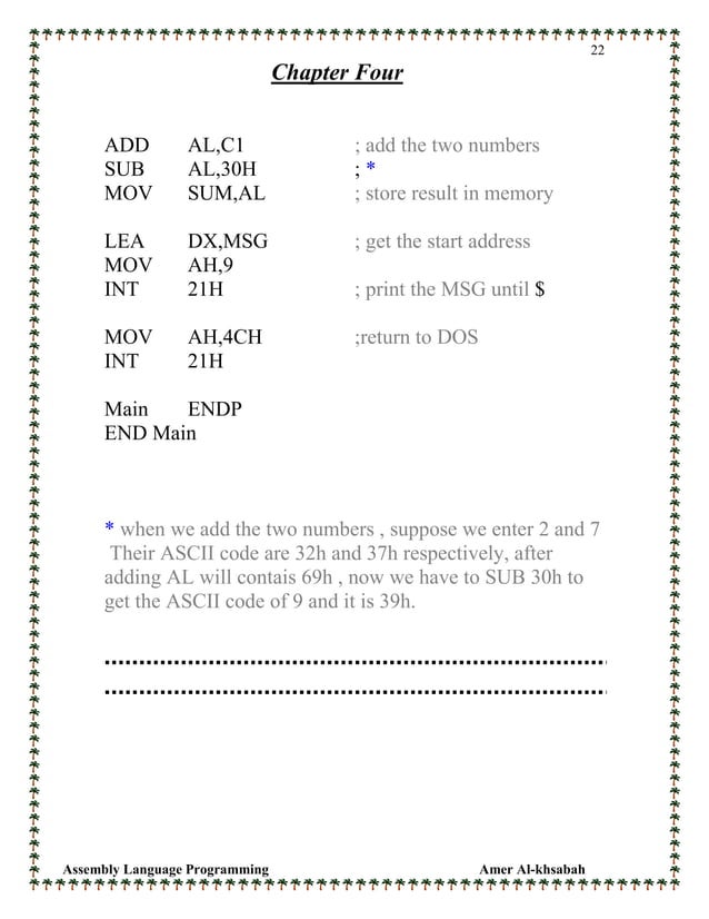 Assembly language (coal) | PDF