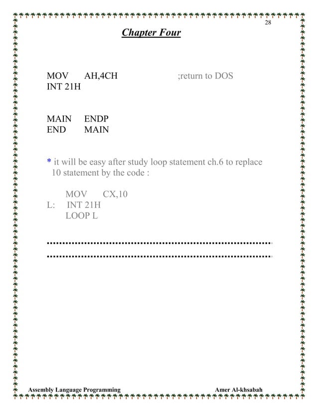 Assembly language (coal) | PDF