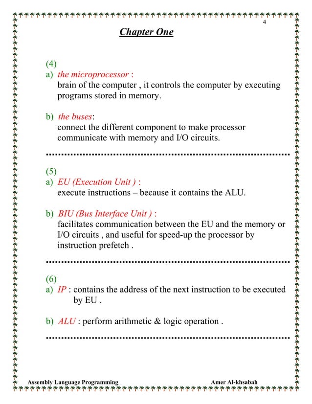 Assembly language (coal) | PDF
