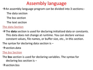 Assembly language | PPT