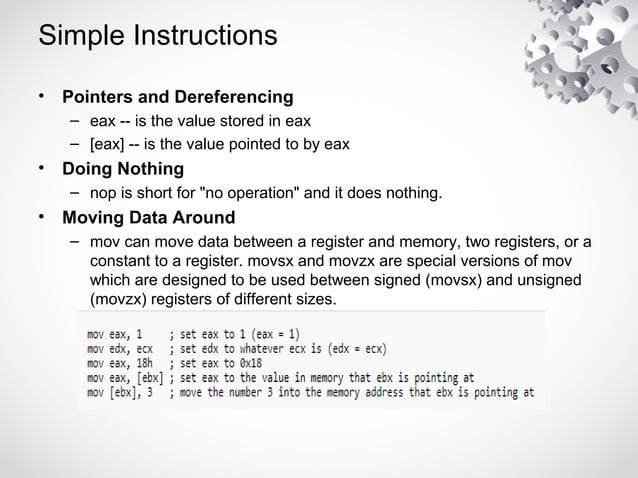 Assembly language | PPT | Programming Languages | Computing