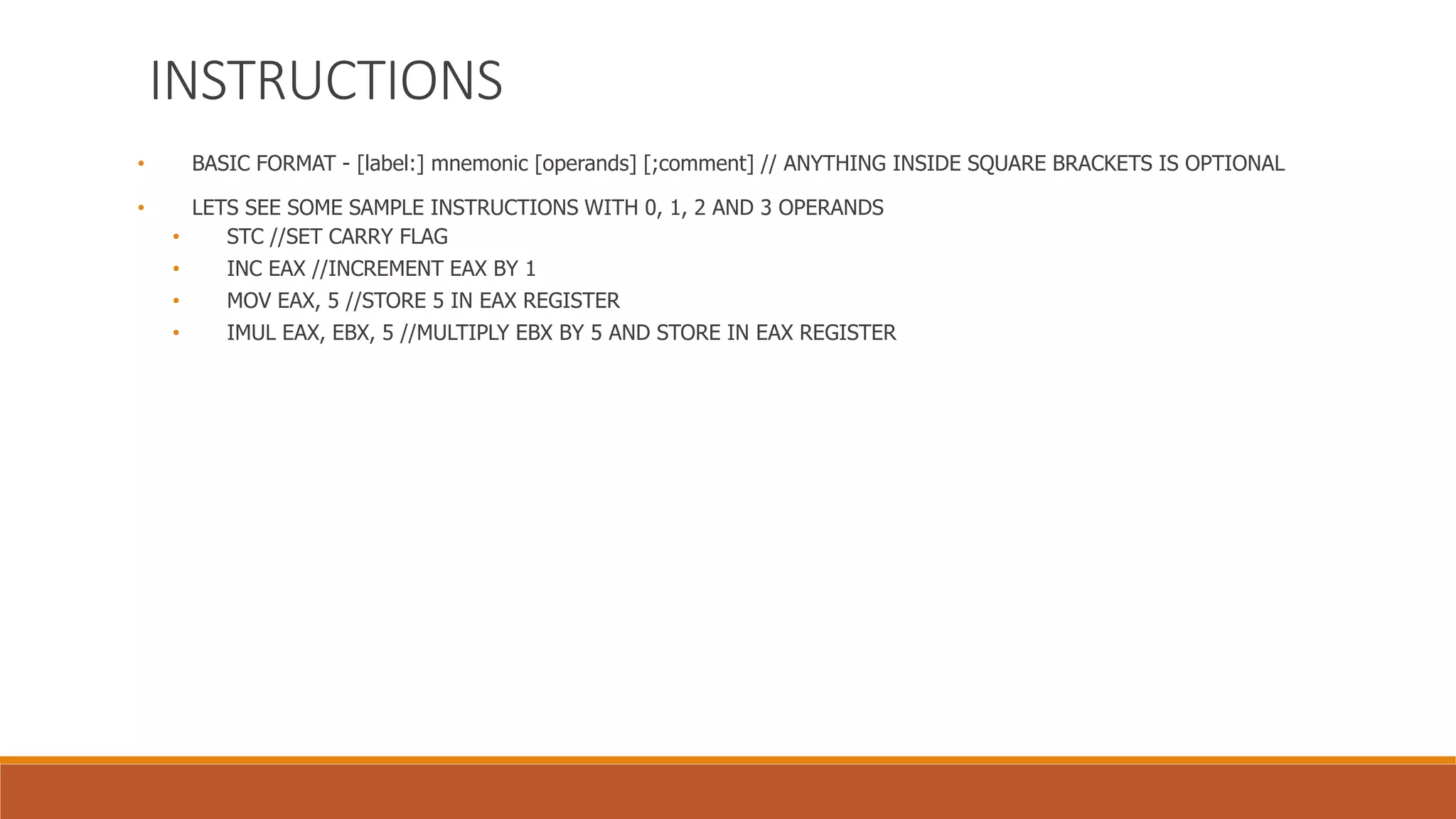 Assembly Language Tutorials For Windows 03 Assembly Language Programming Ppt
