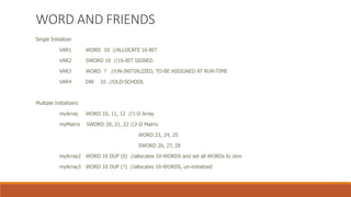 Assembly Language Tutorials for Windows - 03 Assembly Language ...