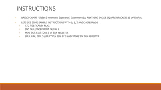 Assembly Language Tutorials for Windows - 03 Assembly Language ...
